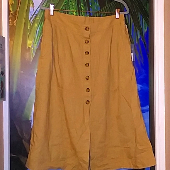Universal Thread | Skirts | Universal Threads Linen Skirt | Poshmark